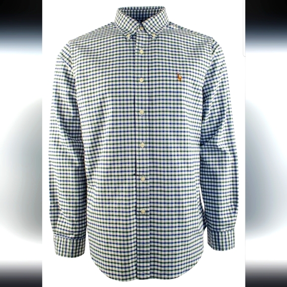 Ralph Lauren | Shirts | Ralph Lauren Classic Fit Oxford Checkered Long ...